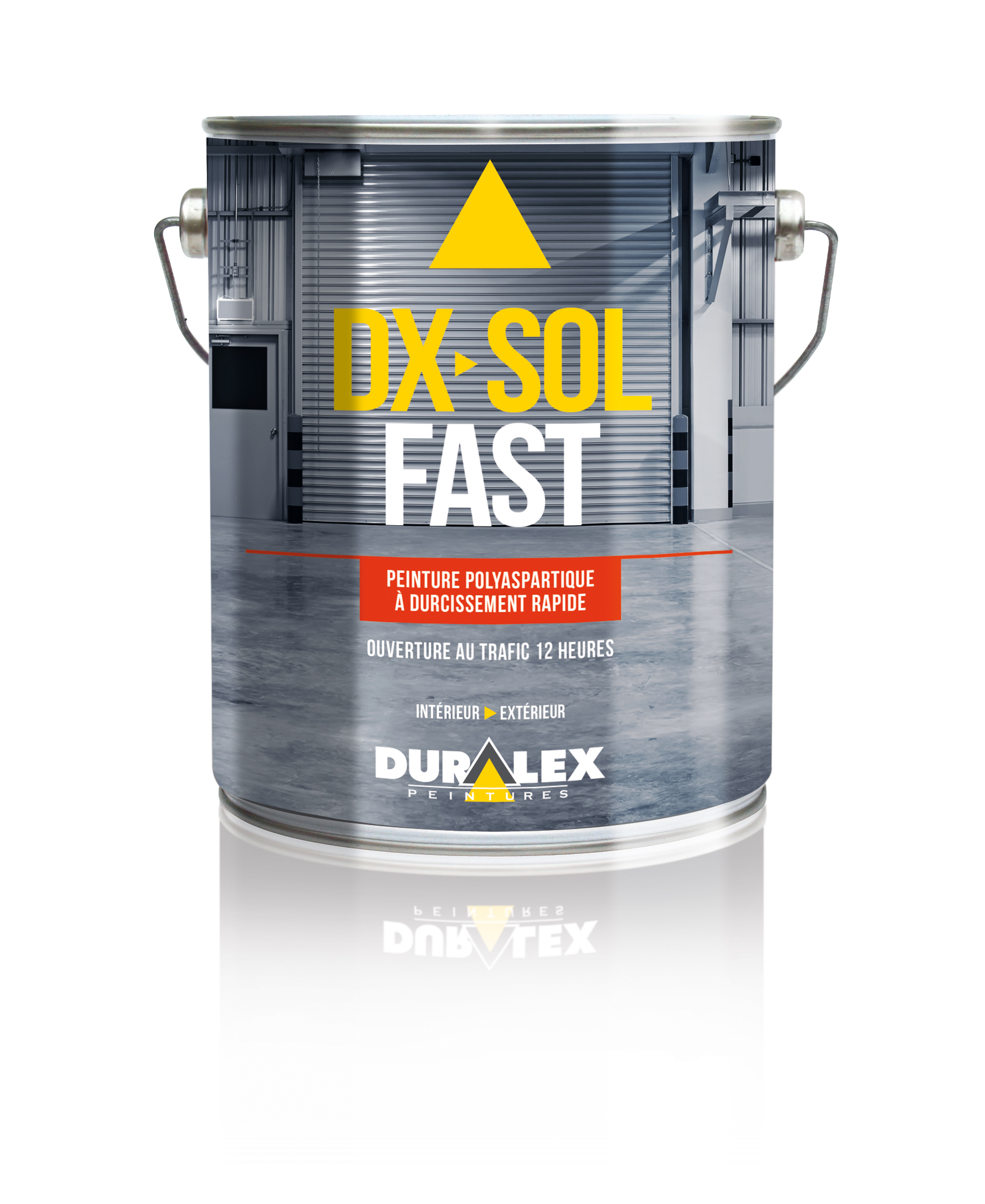 DX SOL FAST - Peinture de sol polyuréthane polyurée bi-composante à ...